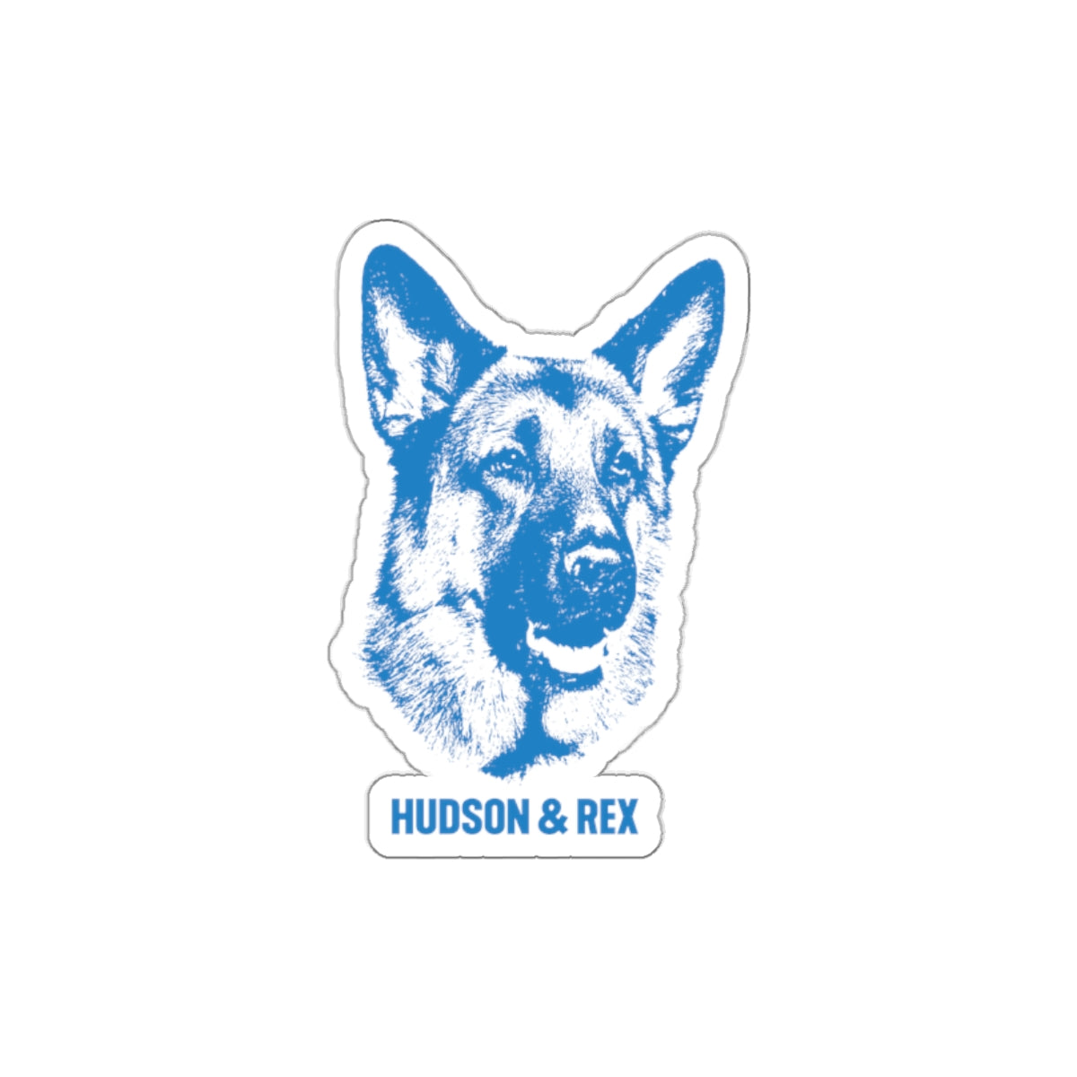 Rex | Die-Cut Sticker | Hudson & Rex Store – Official Hudson & Rex Store